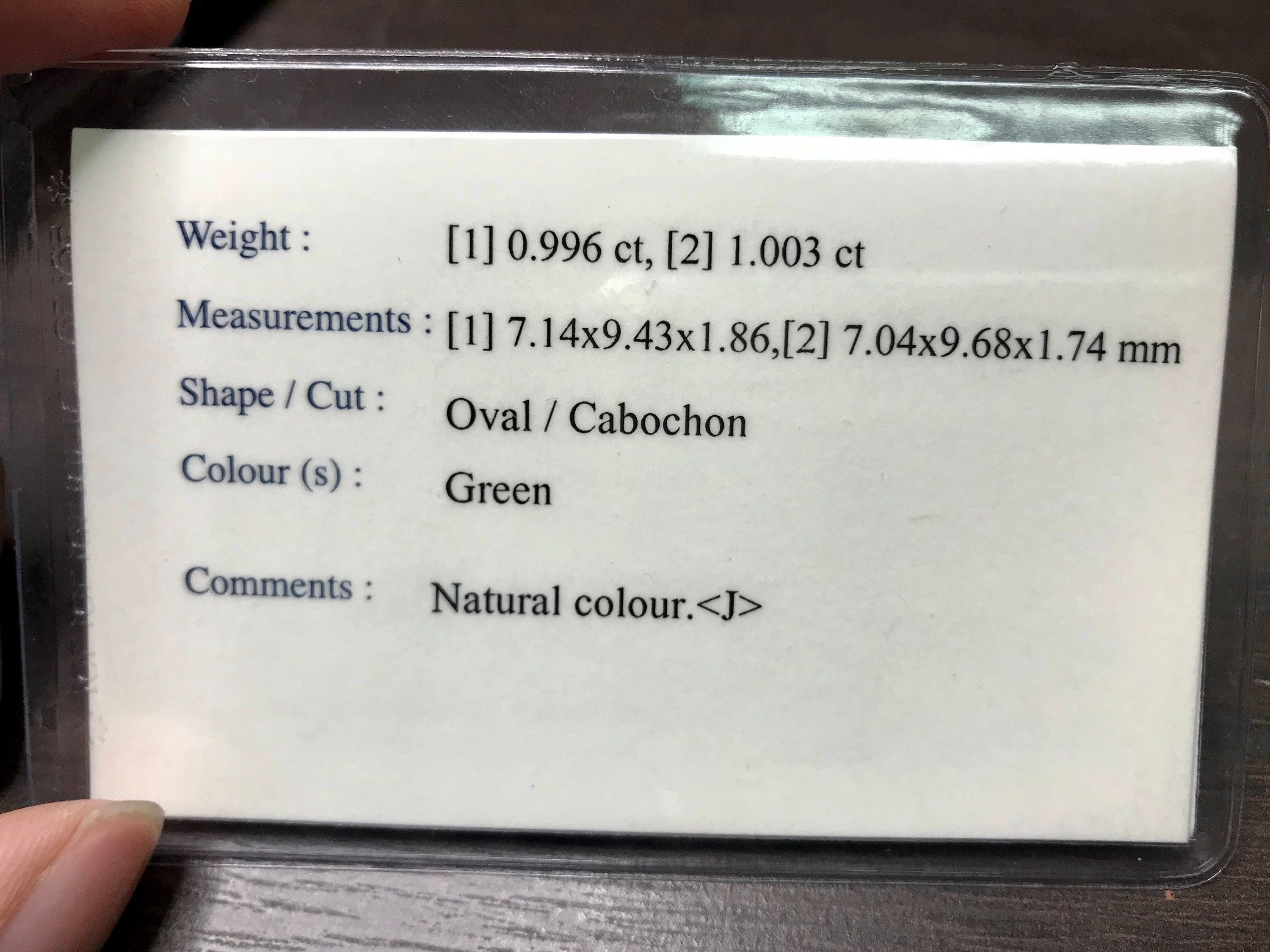 STUNNING Burmese Jade & VS Diamonds in 18k Solid White Gold - Etsy