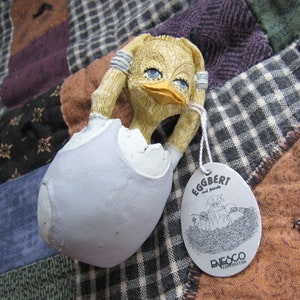 Eggbert Eggsercizer Figurine, From the Eggbert and Friends Collection ...