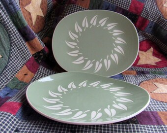 Leaf Pattern Plate - Etsy