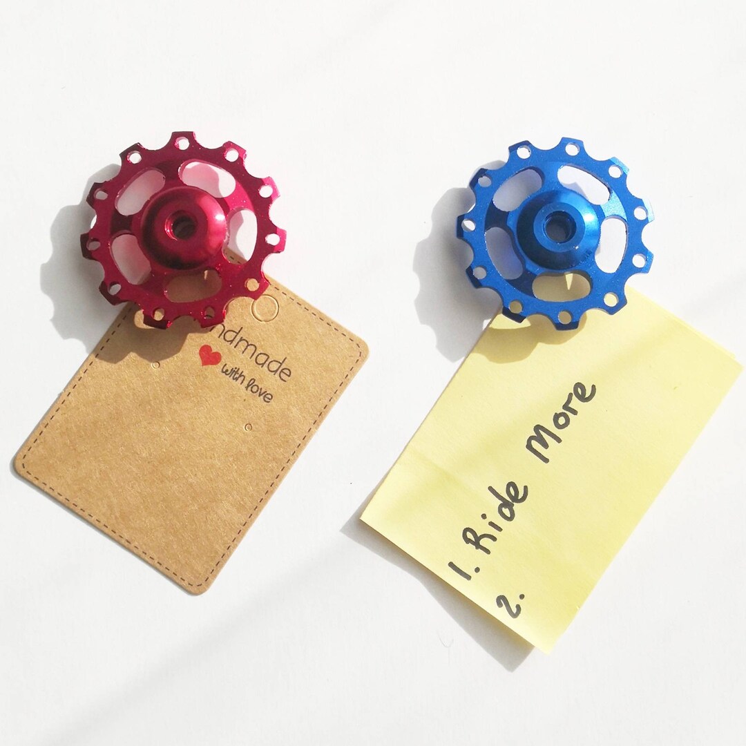 Fridge Magnet Made From Cycle Parts. Great Gift Idea for Mountain Biker ...