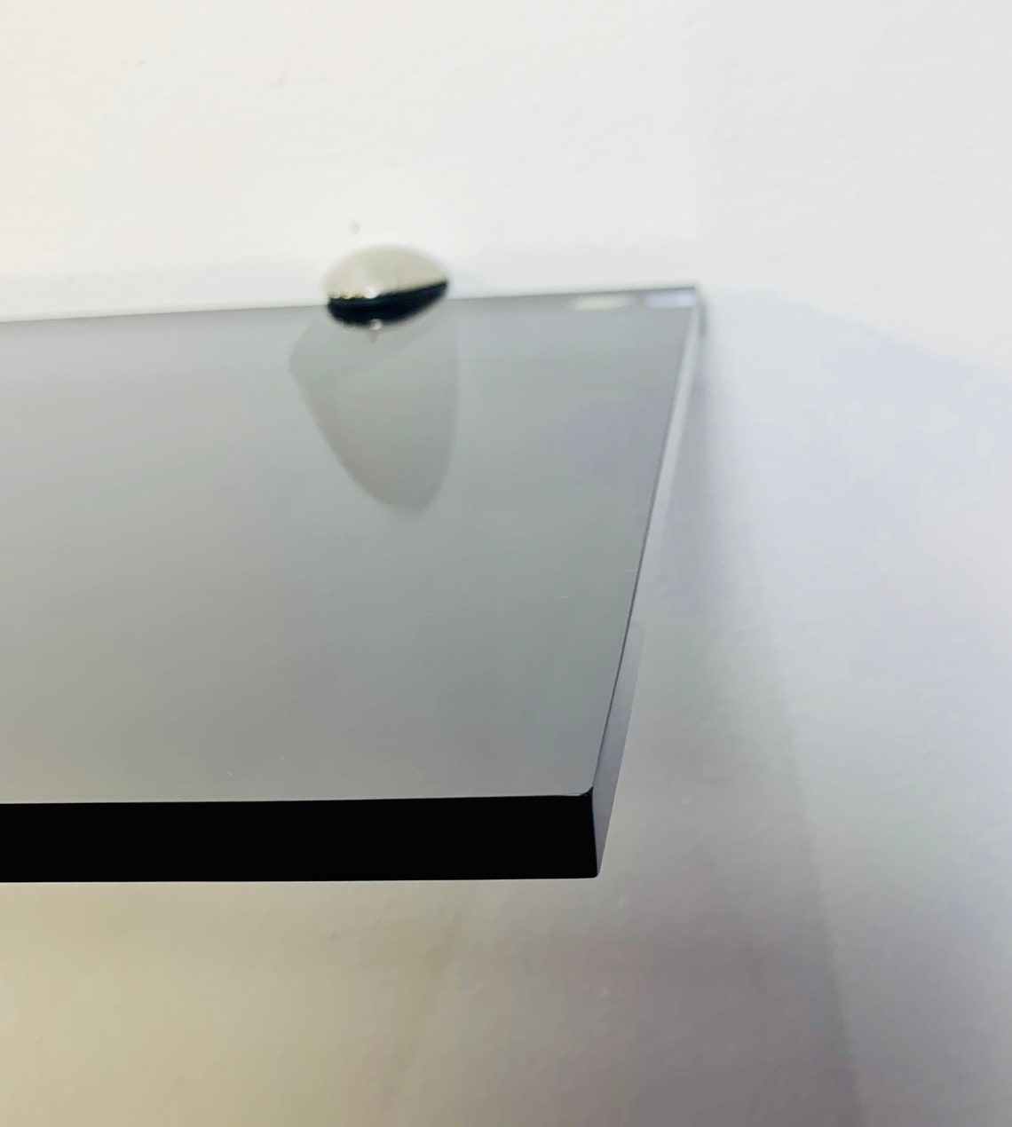 Perspex/acrylic Coloured Shelves - Smoked Dark Grey for Interiors - Etsy