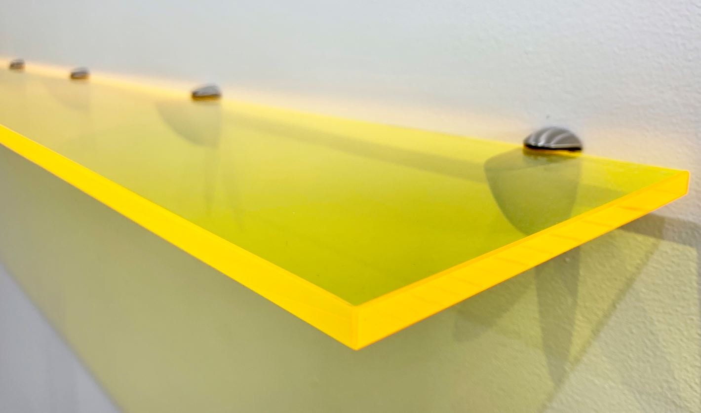 Neon Yellow Acrylic Shelf Available in Different Sizes - Etsy