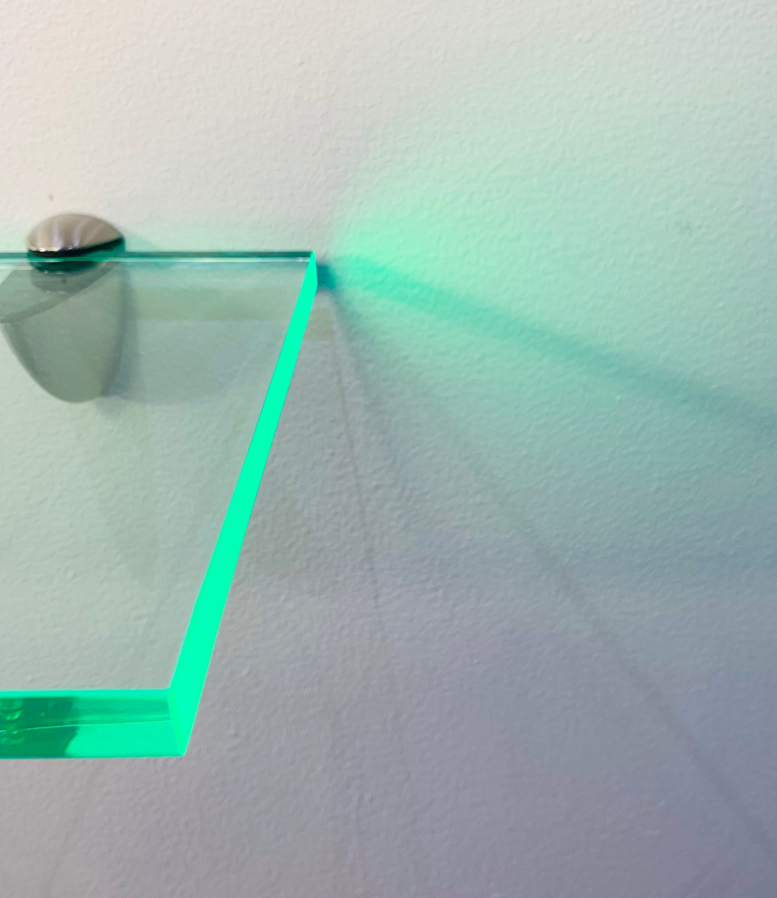 Perspex/acrylic Coloured Shelves Glass Edge Effect for - Etsy