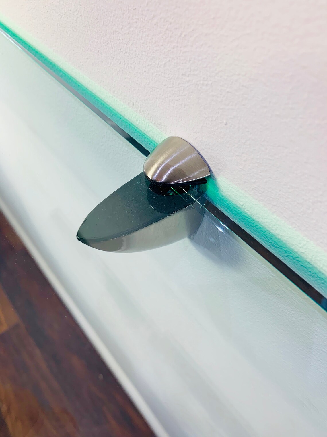 Glass Edge Effect Acrylic Shelf Available in Different Sizes, Contact ...