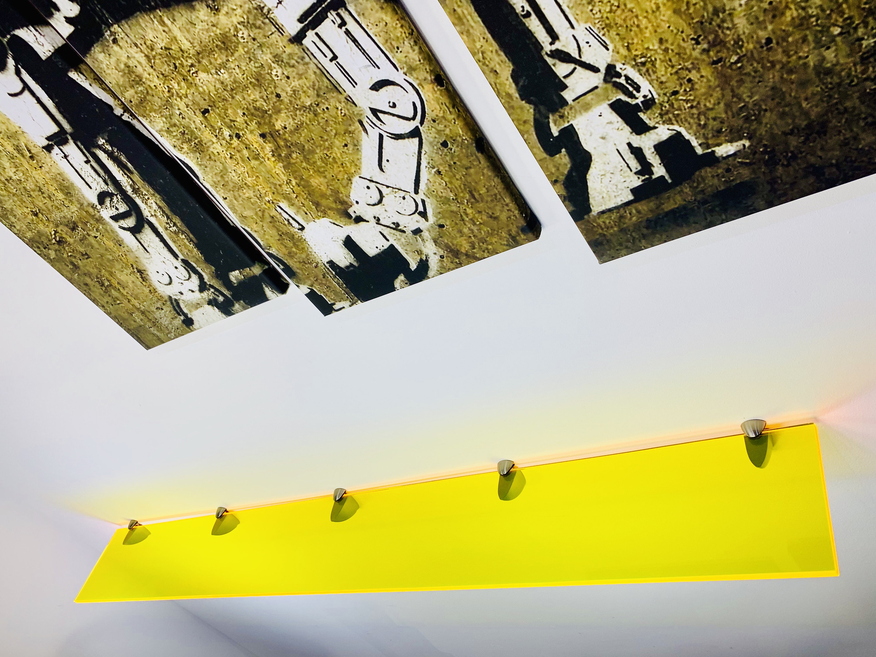 Neon Yellow Acrylic Shelf Available in Different Sizes | Etsy