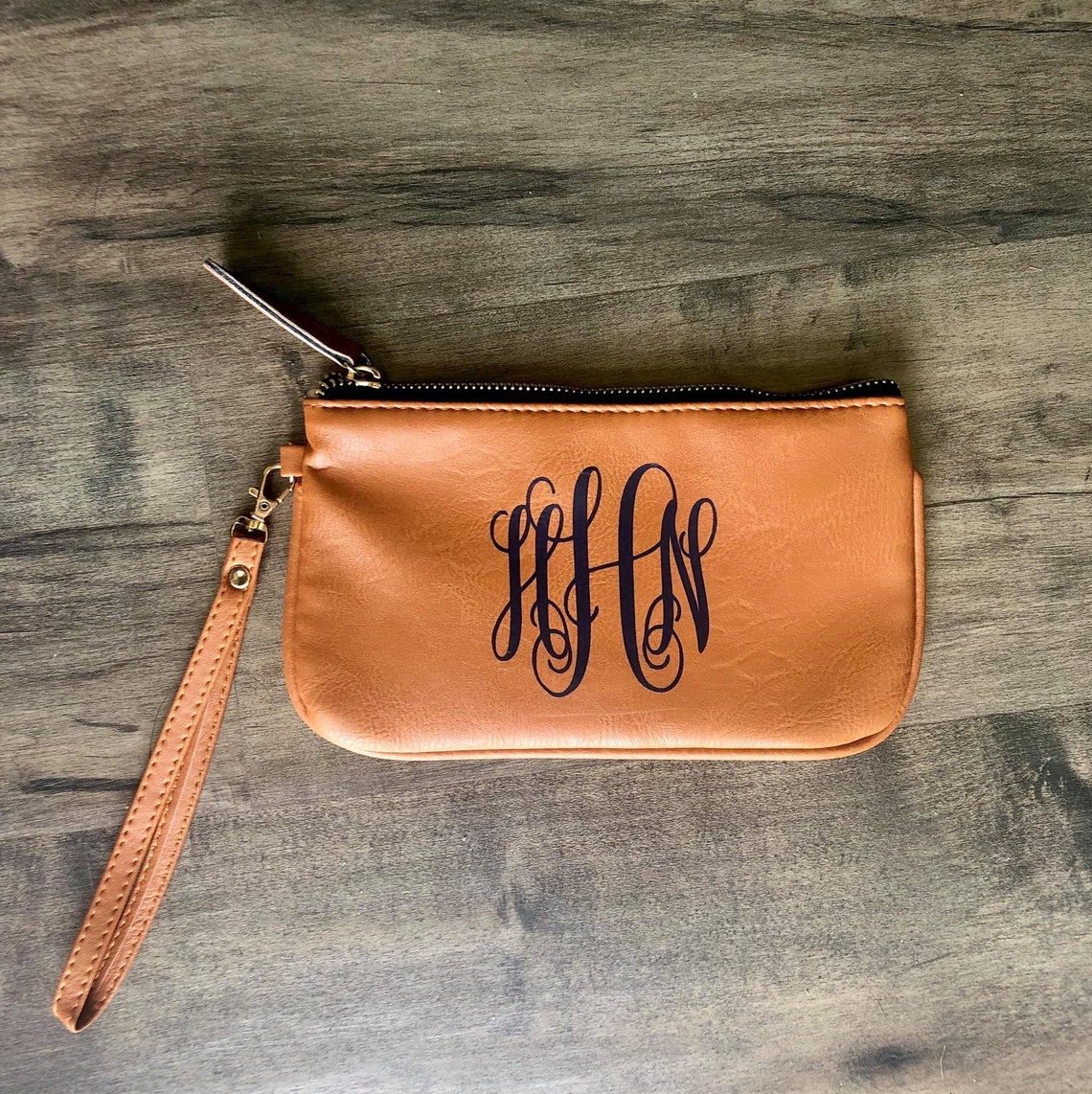 Monogrammed Wristlets Wristlets Personalized Wristlets - Etsy