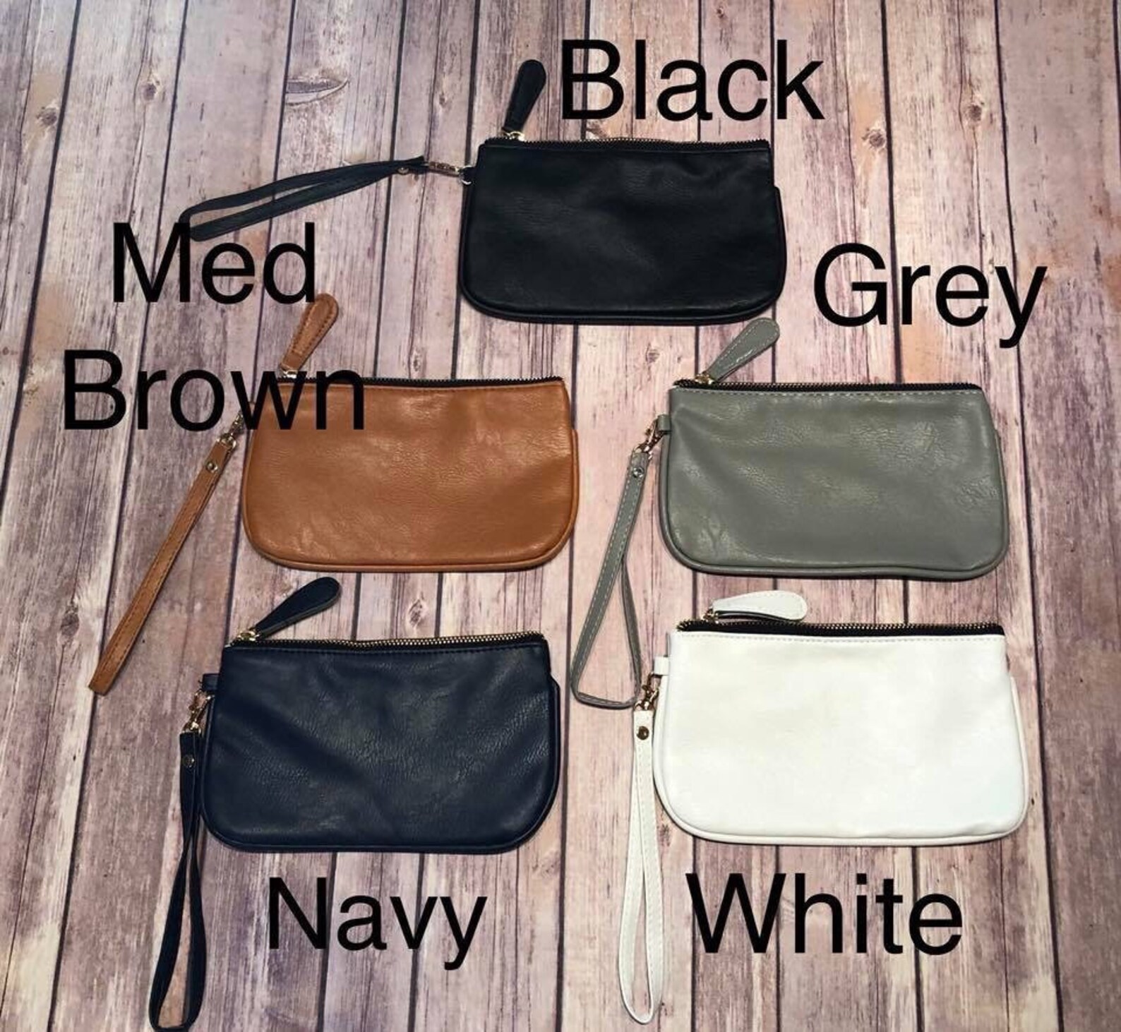 Monogrammed Wristlets Wristlets Personalized Wristlets - Etsy