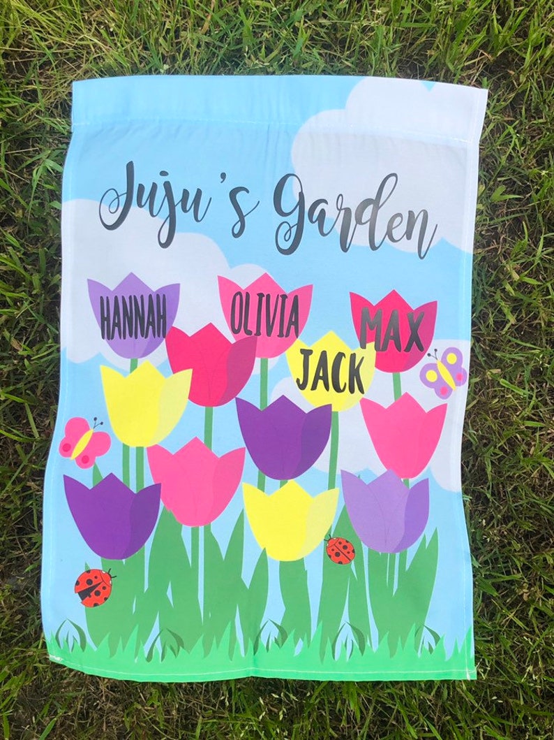 Personalized Yard Flags | Custom Names Garden Flag | Personalized Flags ...