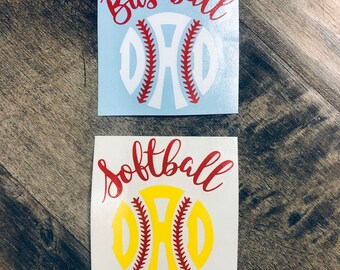 Baseball Dad Decal - Etsy