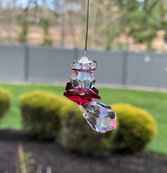 Crystal Baby Angel Suncatcher for Windows Rainbow Maker | Etsy