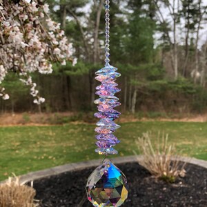 Rainbow Maker for Window, Hanging Crystal, Prism Suncatcher, Crystal ...