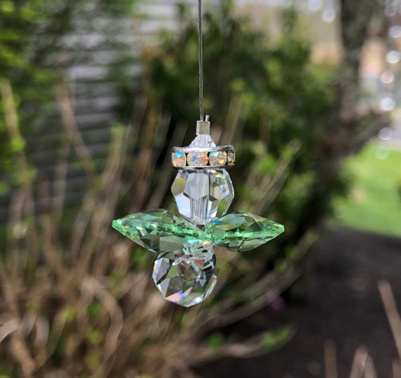 Crystal Baby Angel Suncatcher for Windows Rainbow Maker - Etsy