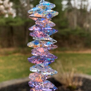 Rainbow Maker for Window, Hanging Crystal, Prism Suncatcher, Crystal ...