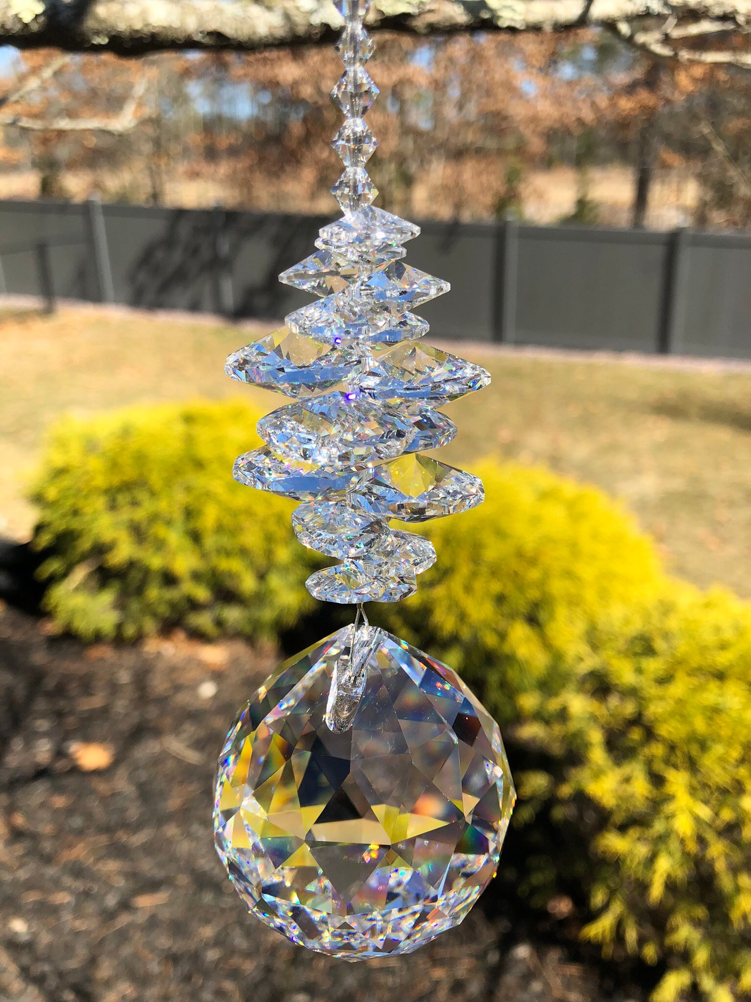 Crystal Suncatcher for Windows Light Catcher Feng Shui - Etsy