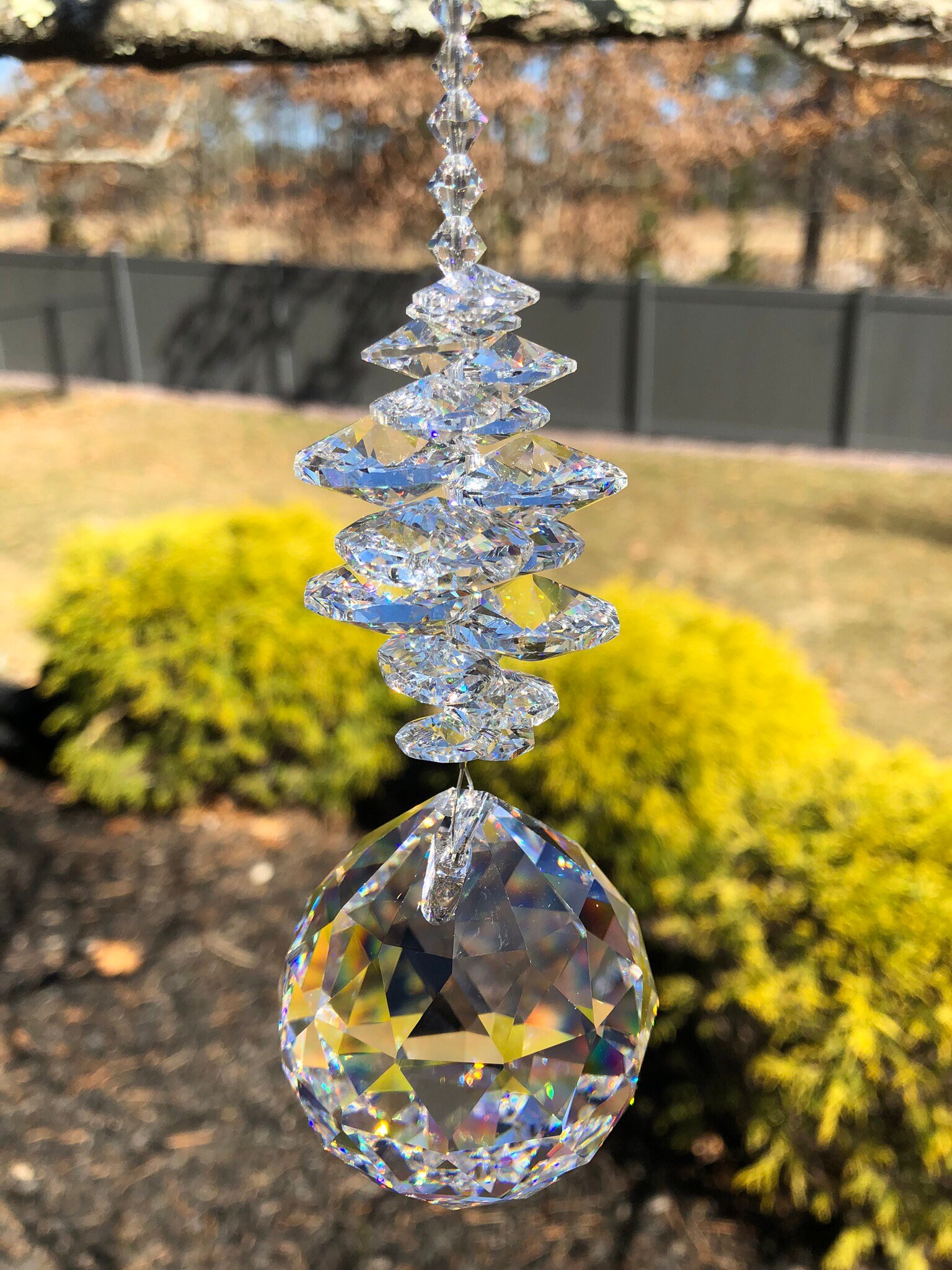 Crystal Suncatcher for Windows Light Catcher Feng Shui - Etsy