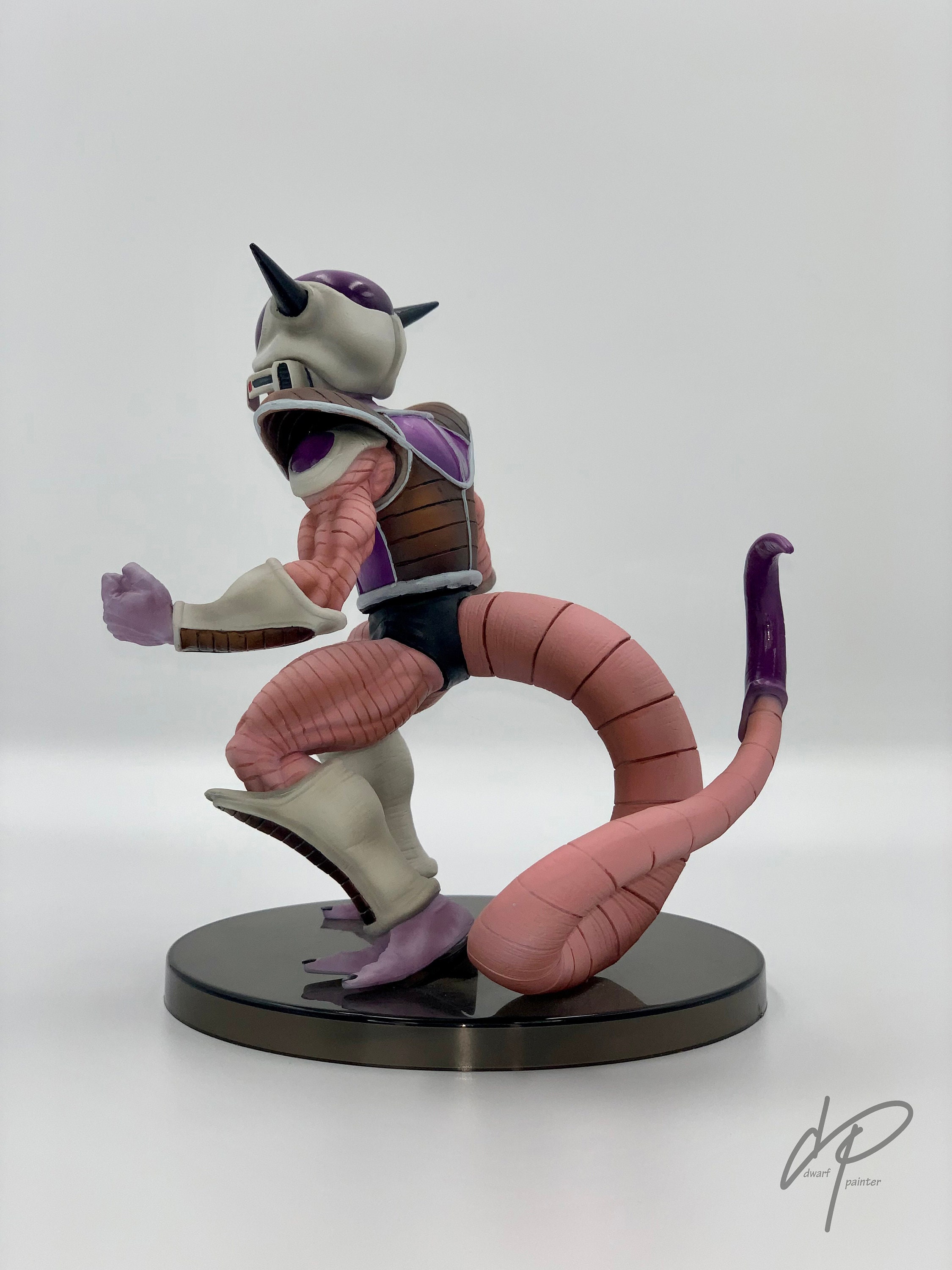 Custom /repaint Frieza: Dragon Ball Z Banpresto - Etsy