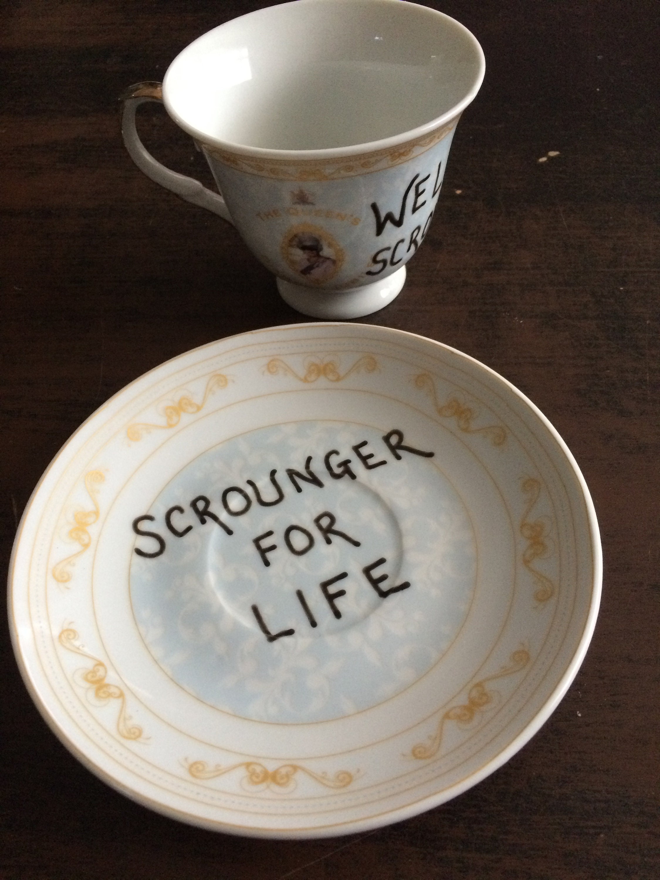 Welfare Scrounger / Scrounger For Life obras de arte anti | Etsy