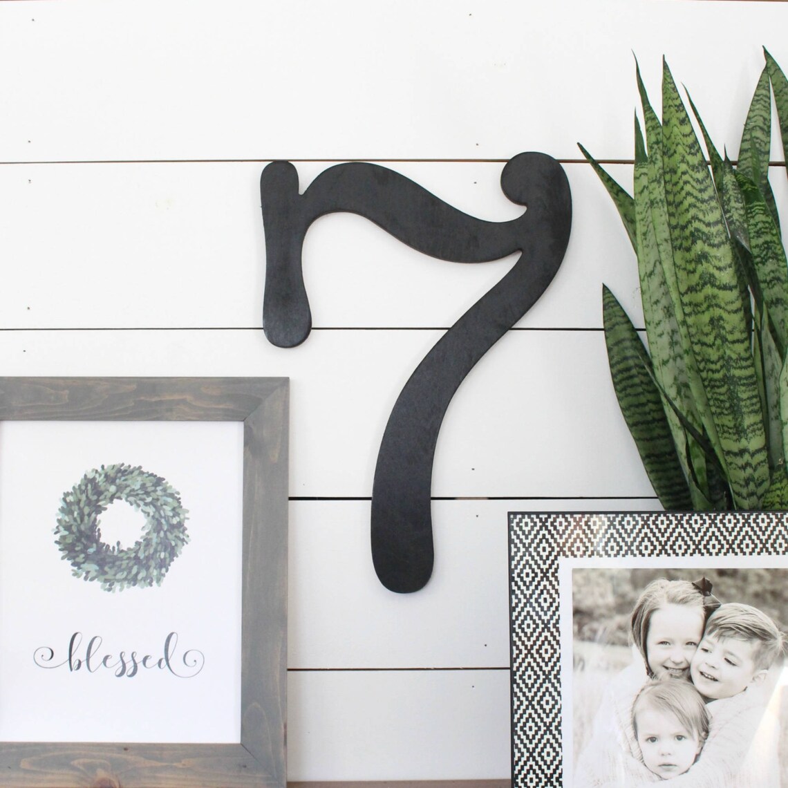 Farmhouse Number* Birthday Numbers* Oversized Number* Farmhouse Style ...