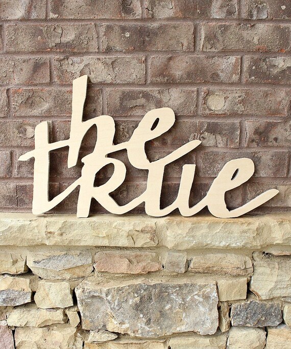 Be True Sign Positive phrase positive sign be happy | Etsy