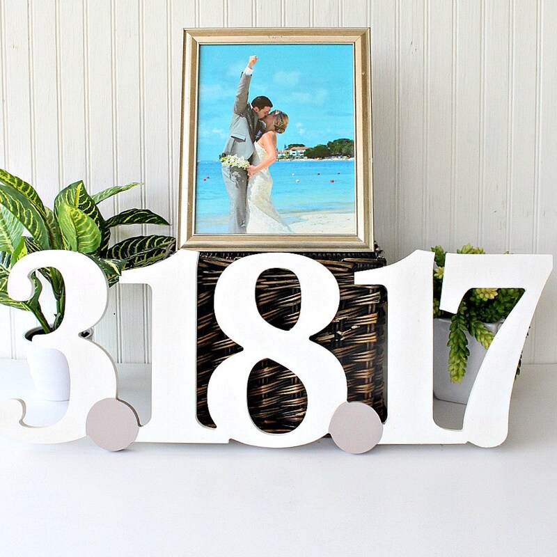 Wedding Date Sign - Etsy