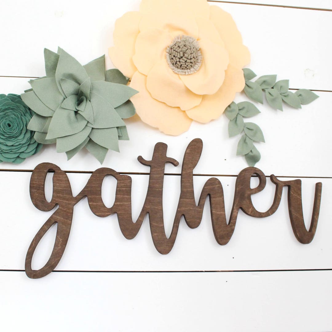 Gather Sign* Farmhouse Decor* Farmhouse Style* Farmhouse Inspiration ...
