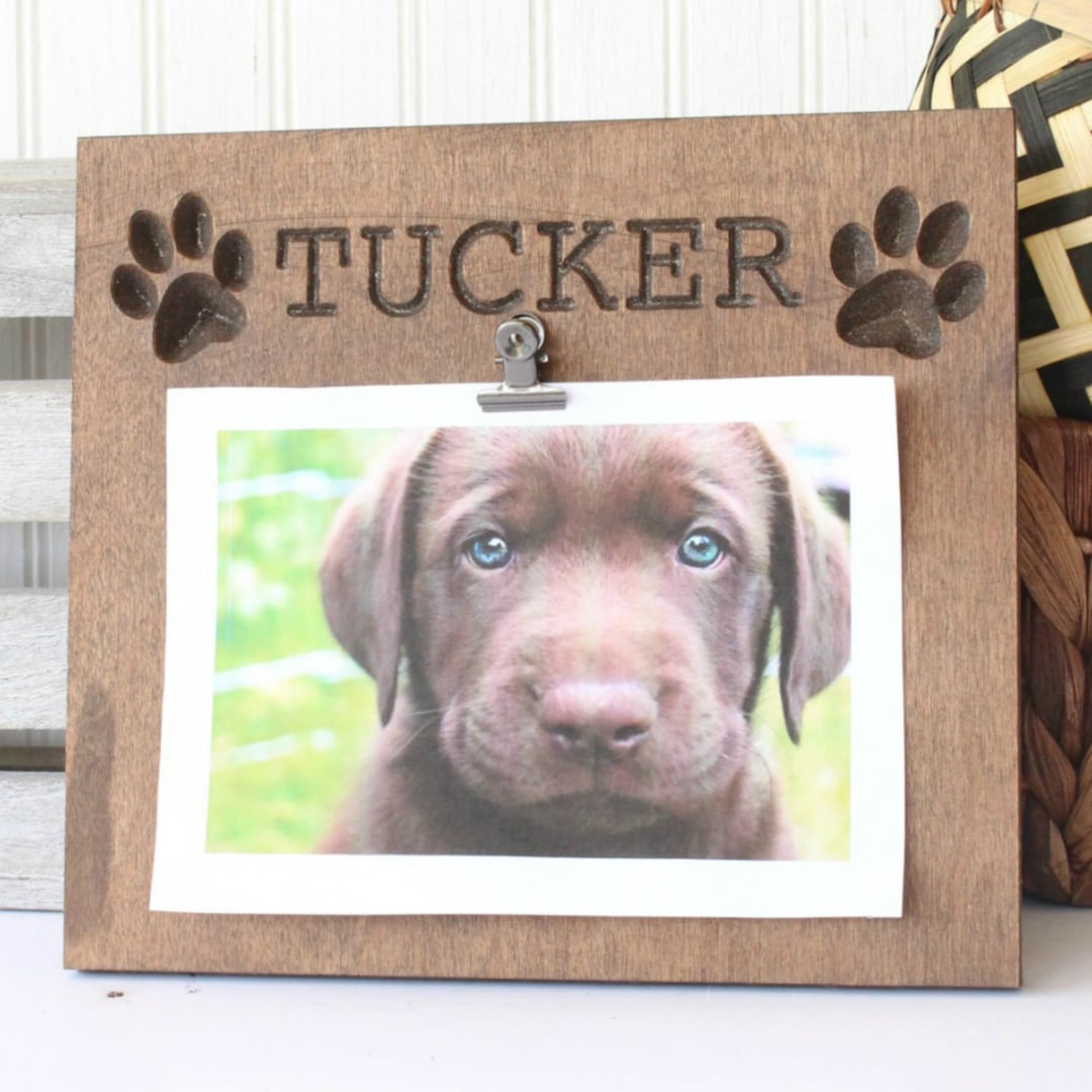 Personalized Dog Plaque, Dog Frame, Dog Gift, Gifts for Dog Owner ...