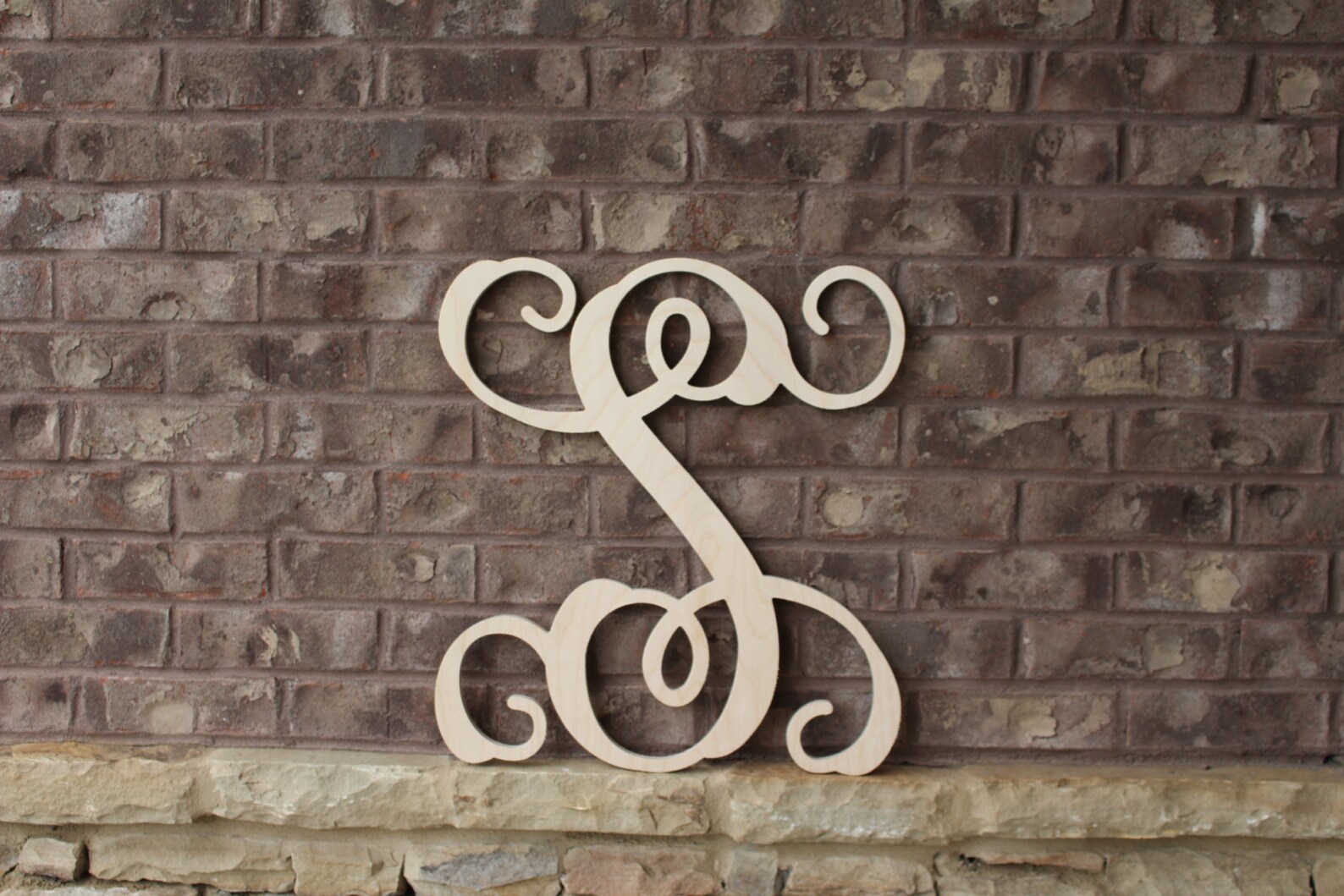 19" Vine Letter, Vine Letter, Monogram Letter, Gallery Wall Letter ...