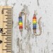 Ear Climbers Rainbow Ear Crawlers Ear Vines. Rainbow Earrings LGBT ...