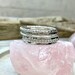 Sterling Silver Stacking Rings Set Stackable Ring Set 925 - Etsy