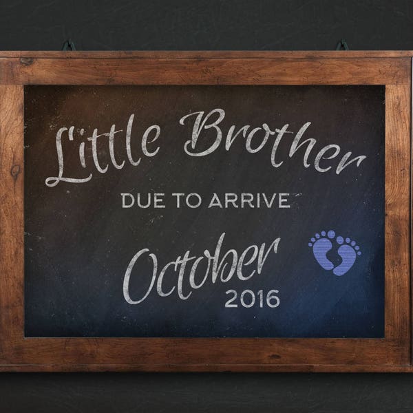 Brother Chalkboard - Etsy