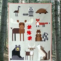 Lookout *tree and Animal Sampler Quilt Pattern* By: Elizabeth Hartman ...