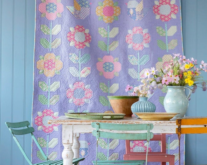 TILDA FLOWER MEADOW Quilt Kit ~ Thistle Colorway - Etsy