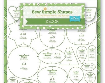 BLOOM Sew Simple Shapes Applique Templates - Etsy