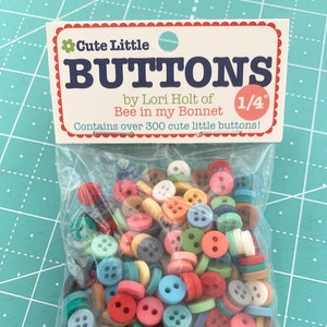 Lori Holt Cute Little Buttons 1/4in 300ct - Etsy