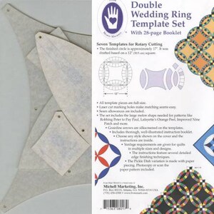 Double Wedding Ring Template Set - Etsy