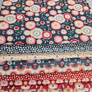 Tildas Candy Bloom Quilt Kit ~ OOP ~ 2016 Fabric Line~ Kit Includes ...