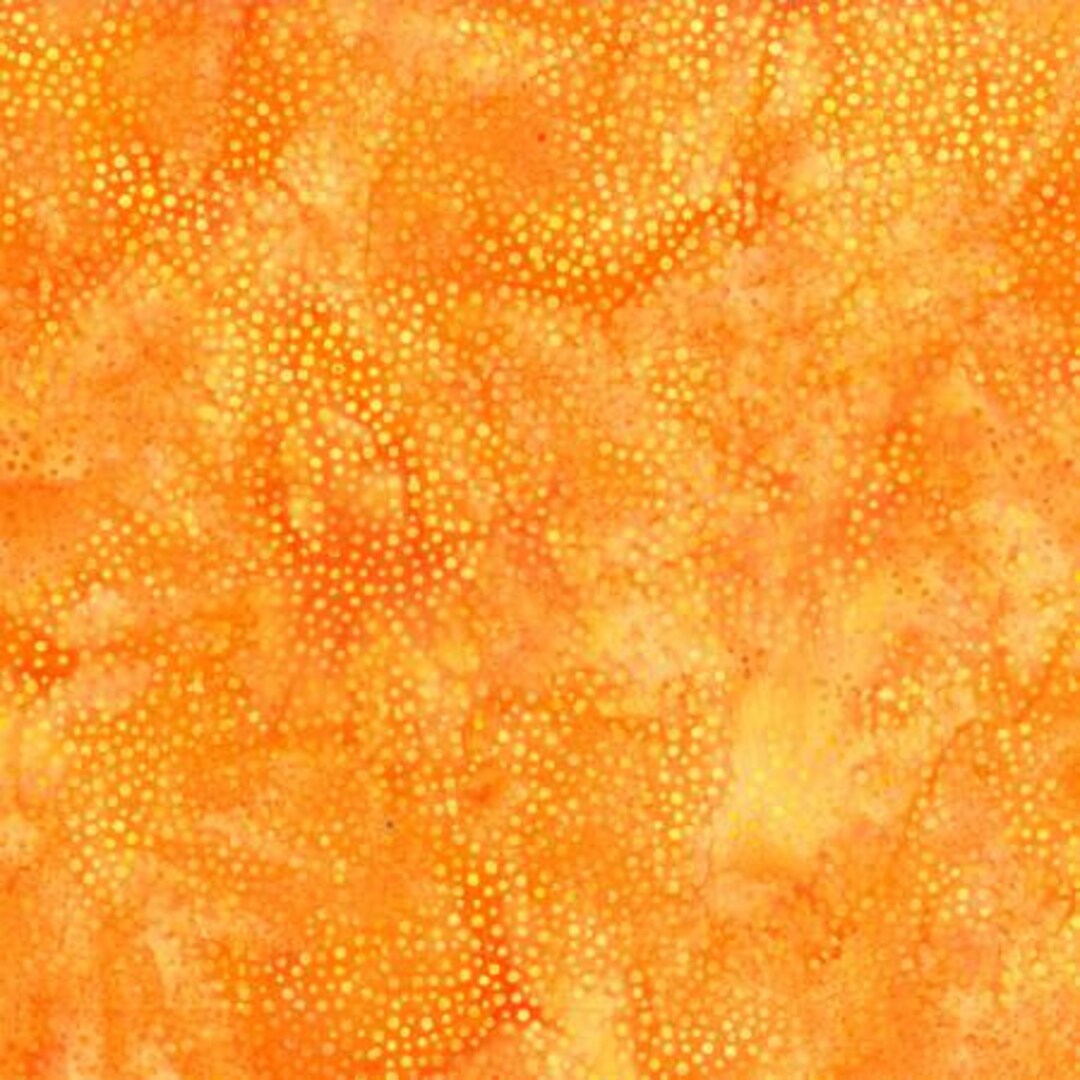 Pre-order-orange Bali Dots Batik ~ # 885H-13~ From Hoffman Fabrics 885 ...