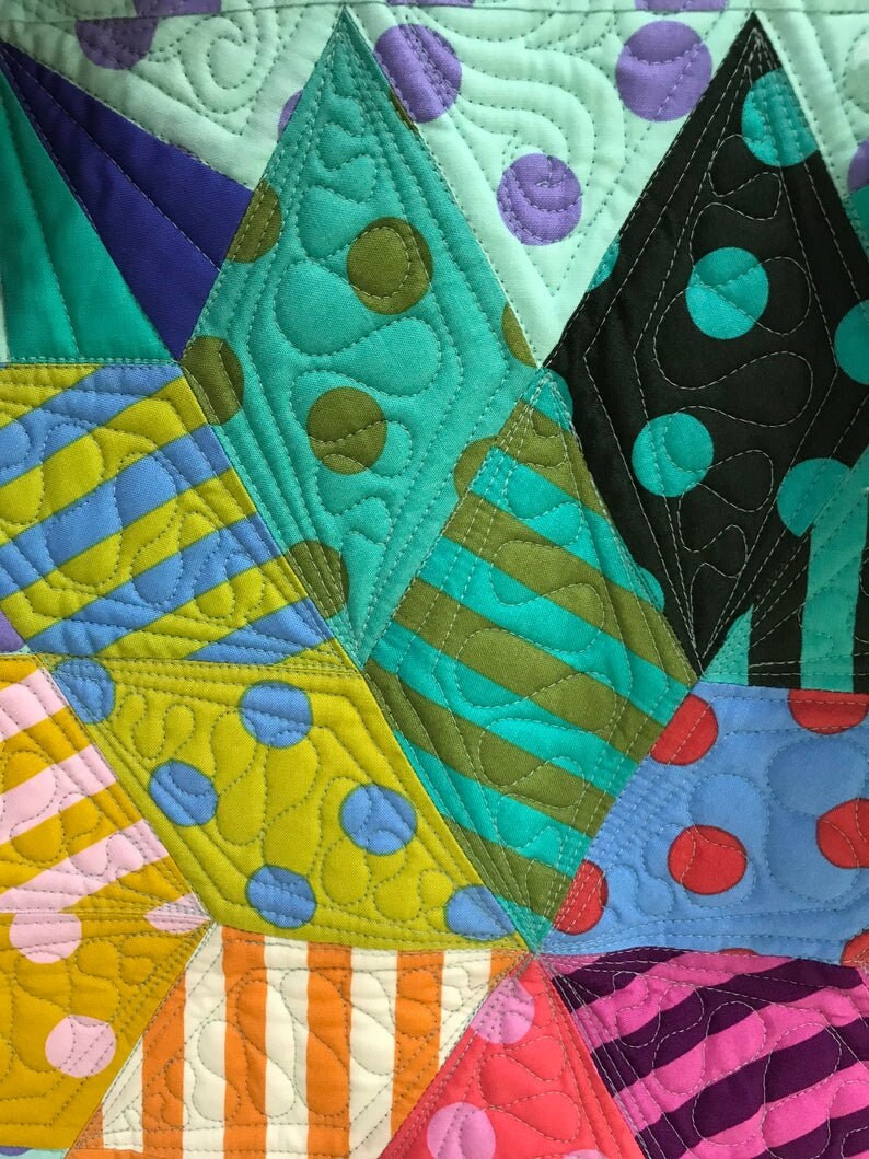 NEW Confetti Quilt Kit Featuring All Stars by Tula Pink - Etsy