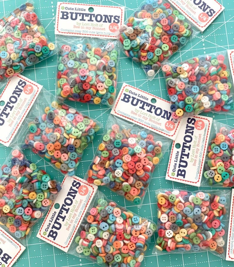 Lori Holt Cute Little Buttons 1/4in 300ct - Etsy