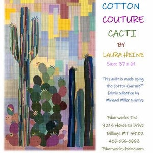 Cotton Couture Cacti Pattern From Fiberworks INC by Heine, Laura in ...