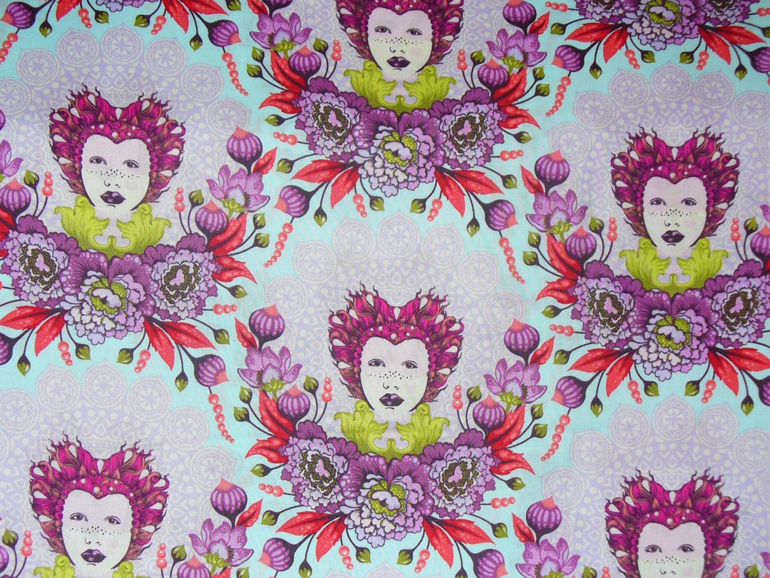 Tula Pink - Elizabeth 16th Century Selfie Sold by the Fat Quarter - Etsy