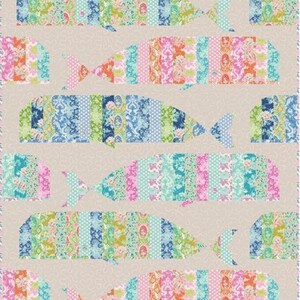 TILDA Whale Quilt Kit Featuring Sunkiss Fabric Line Rare | Etsy