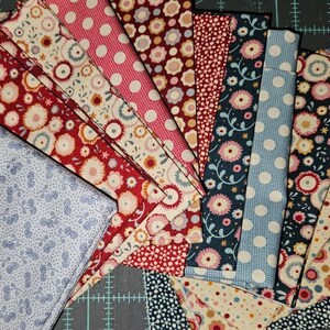 Tildas Candy Bloom Quilt Kit ~ OOP ~ 2016 Fabric Line~ Kit Includes ...