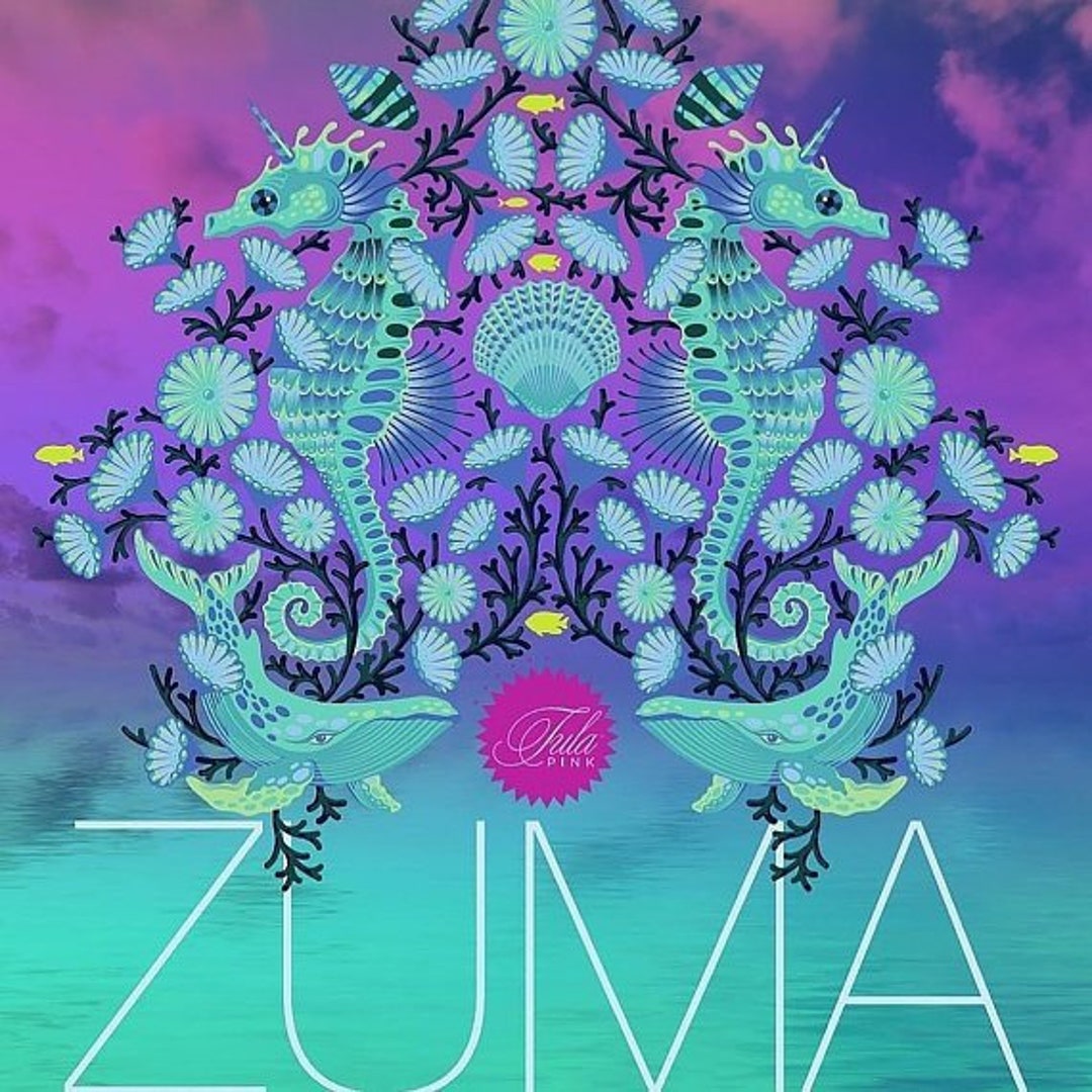 Tula Pink ~ ZUMA Yardage~ Also Rare Quilt Back Available!! - Etsy