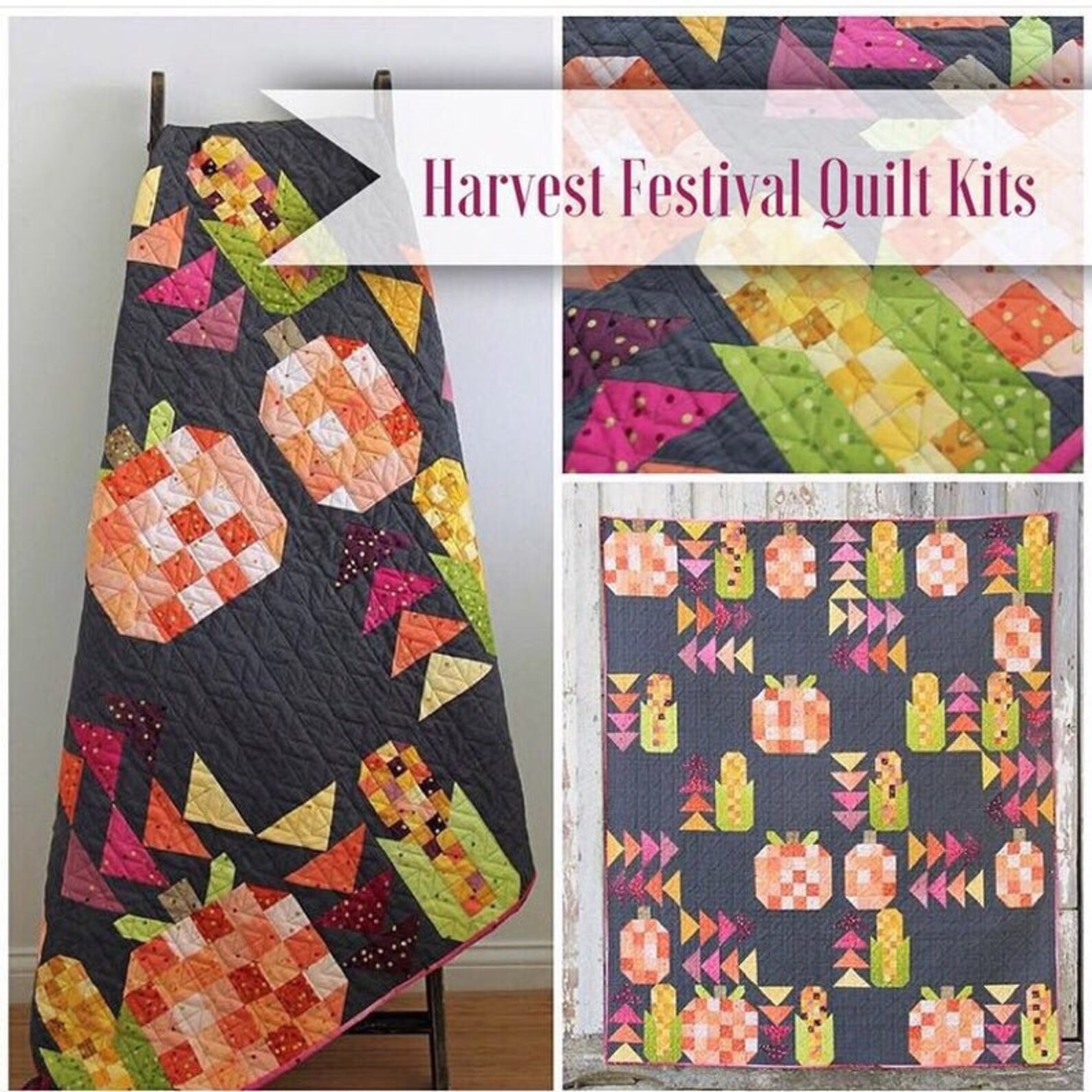 Harvest Festival Confetti Quilt Kit by V and Co. 1 Left - Etsy
