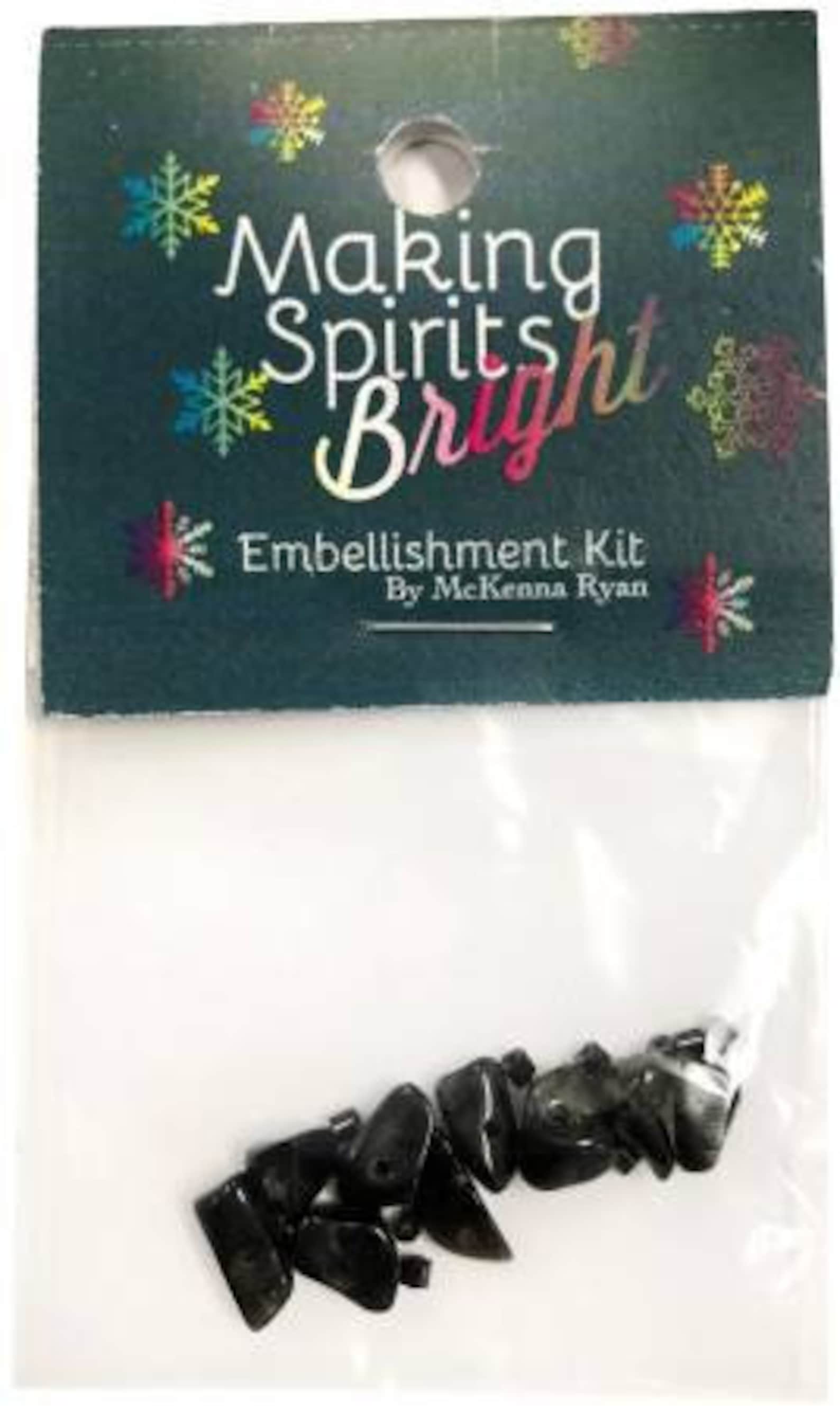 Making Spirits Bright Pattern Kit and Embellishments Set for - Etsy