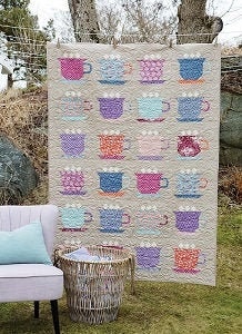 Tilda ~ HOT CHOCOLATE Quilt Kit ~ OOP~ Featuring Bird Pond~ Limited ...