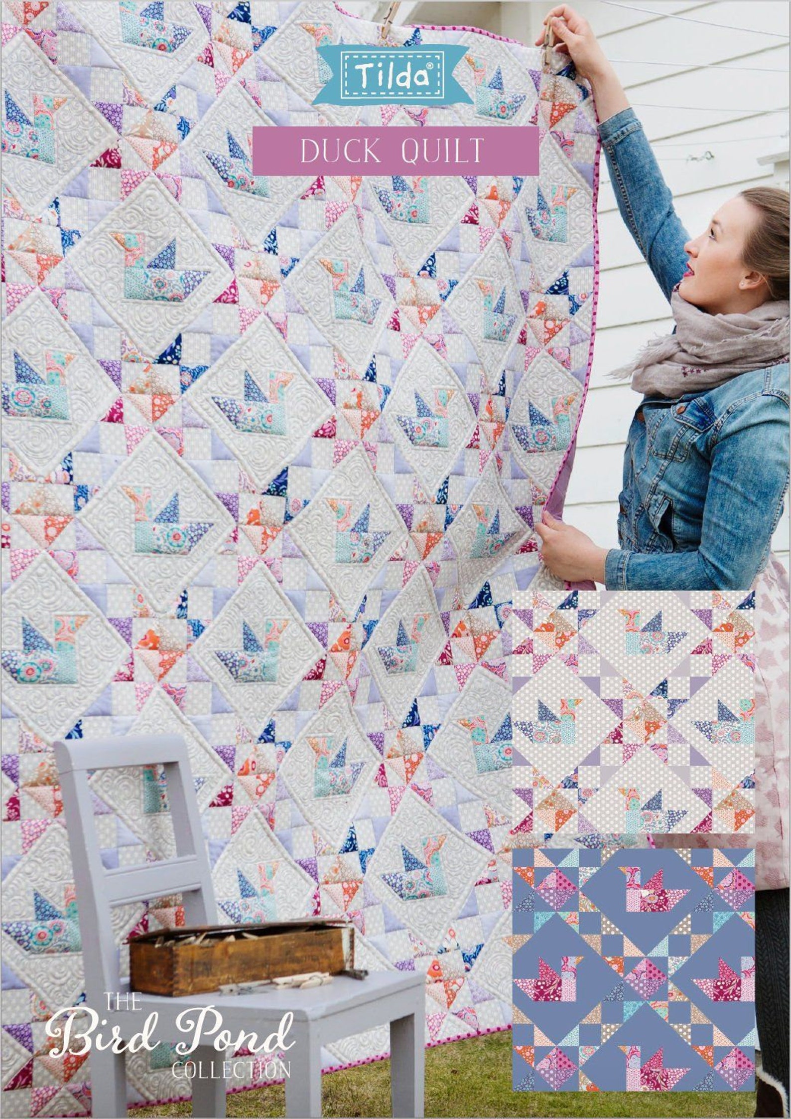Quilts From Tilda's Studio Pattern Book Collector's Book With Many ...