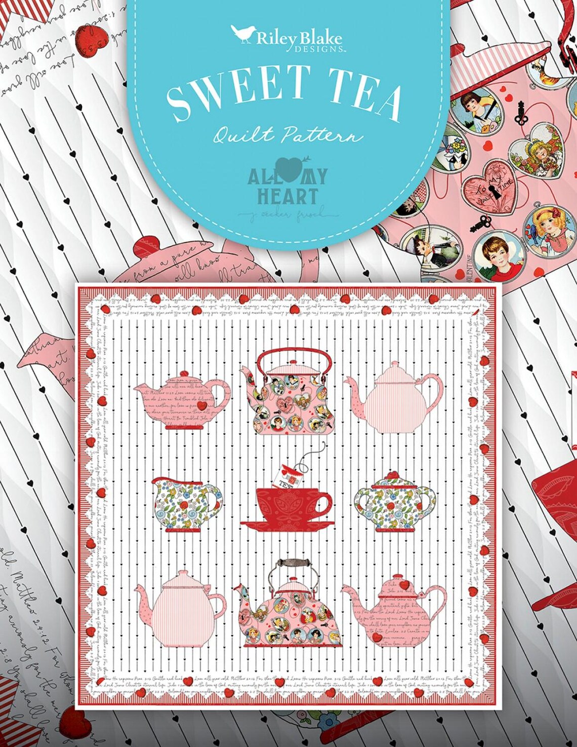 J Wecker Frisch Sweet Tea Quilt Pattern - Etsy