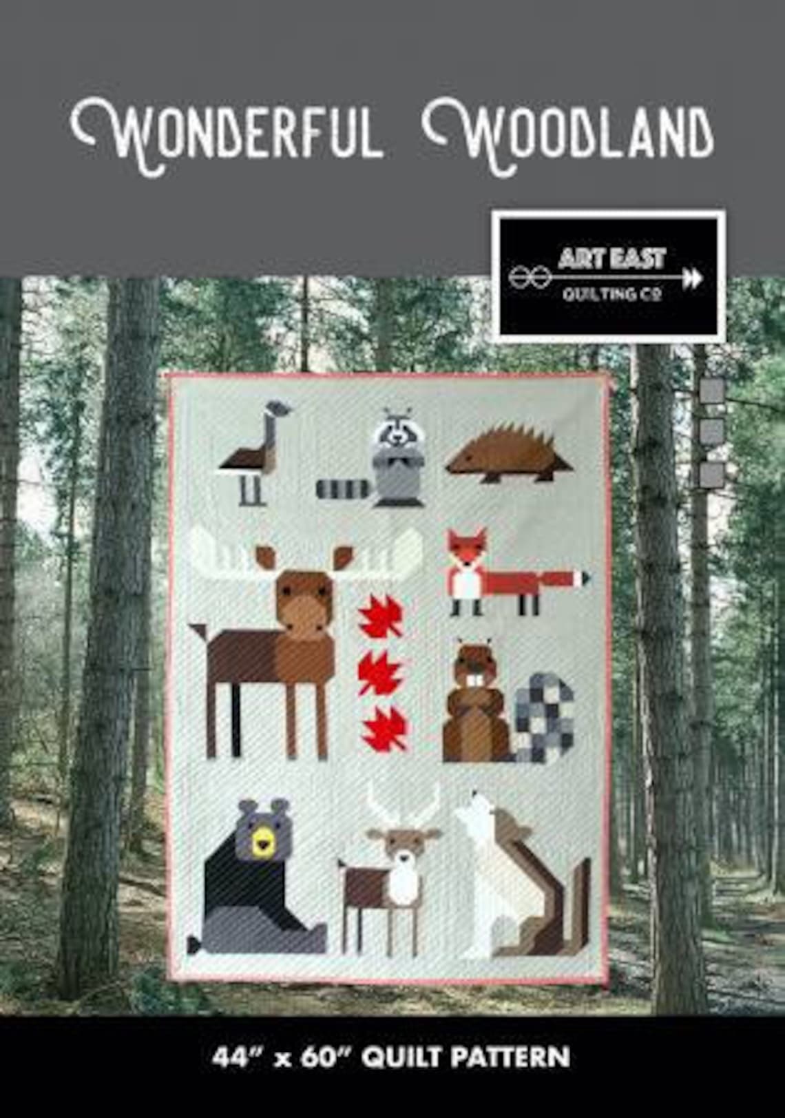 Wonderful Woodland Quilt Pattern - Etsy